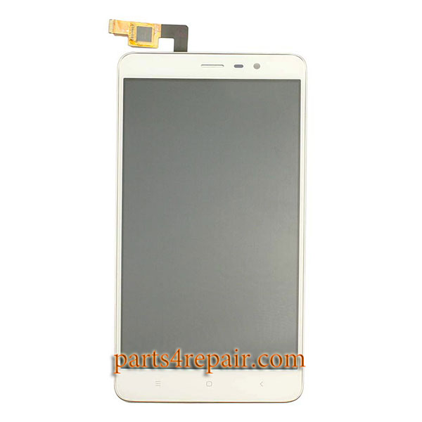 Complete Screen Assembly with Bezel for Xiaomi Redmi Note 3 -White ...