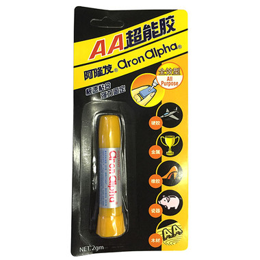Aron Alpha Instant Glue All Purpose Hard Plastic Metal Rubber Ceramics ...