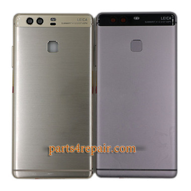Back Housing Cover with Side Keys for Huawei P9 -Gray - Parts4repair.Com