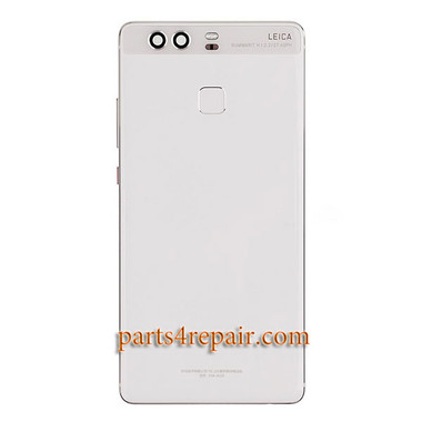 Back Housing Cover with Side Keys for Huawei P9 -Ceramic White ...