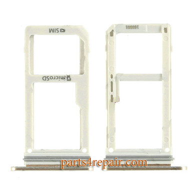 Dual SIM Tray for Samsung Galaxy Note 7 -Gold - Parts4repair.Com