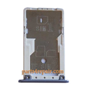 SIM Tray for Xiaomi Redmi 3 (Full Nectom Version) -Gray - Parts4repair.Com