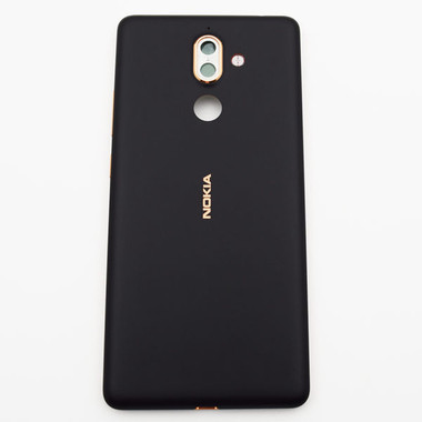 Original Nokia 7 Plus Back Housing Cover Black | Parts4Repair.com