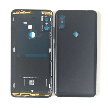Xiaomi Redmi Note 6 Pro Back Housing Cover Black | Parts4Repair.com