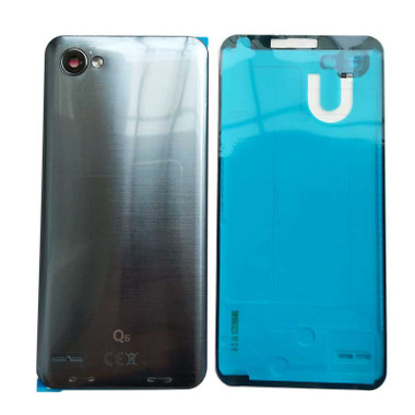 LG Q6 Back Housing Cover Replacement Silver | Parts4Repair.com