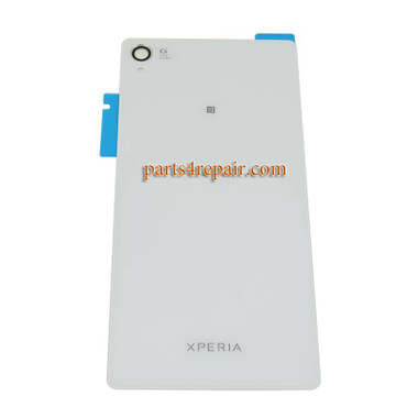 Generic Back Cover for Sony Xperia Z3 -White - Parts4repair.Com