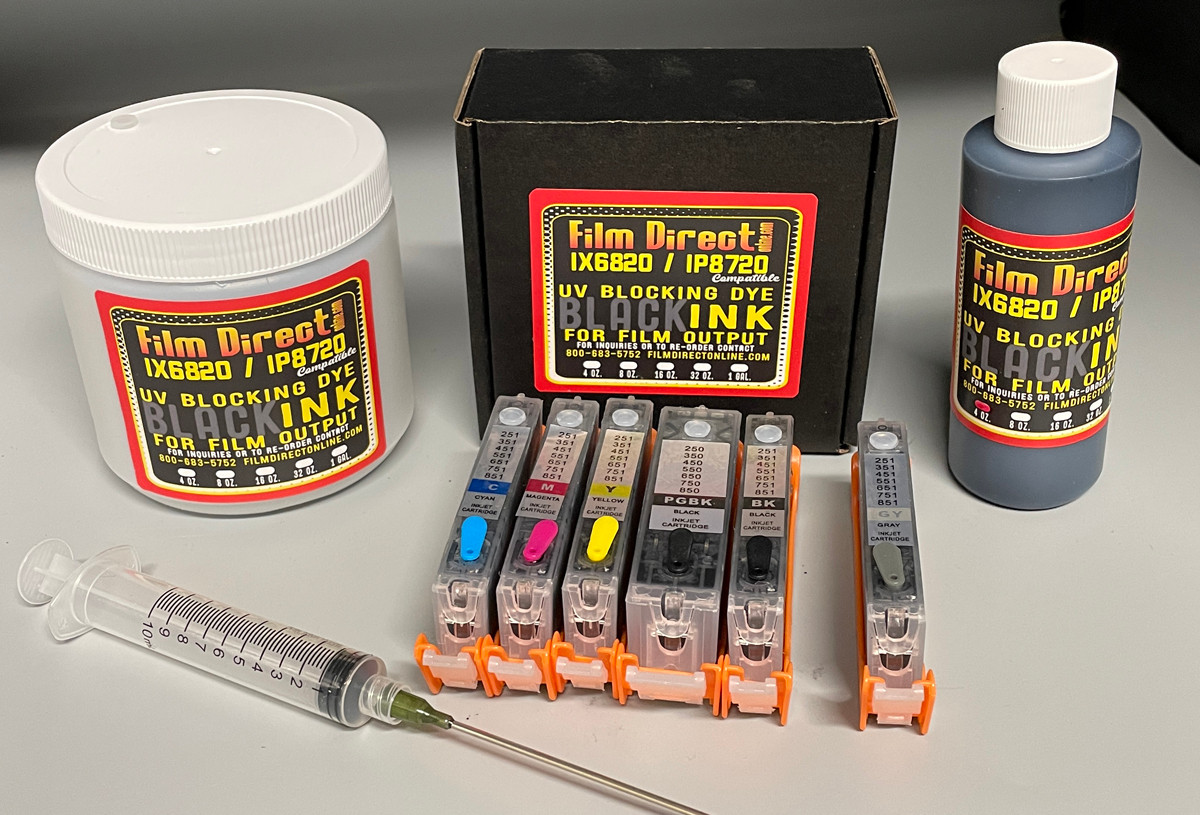 All Black ink kit for Epson Printers - non oem