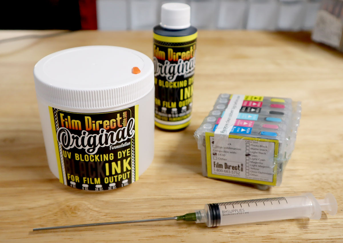Film output and Screen Print Supplies