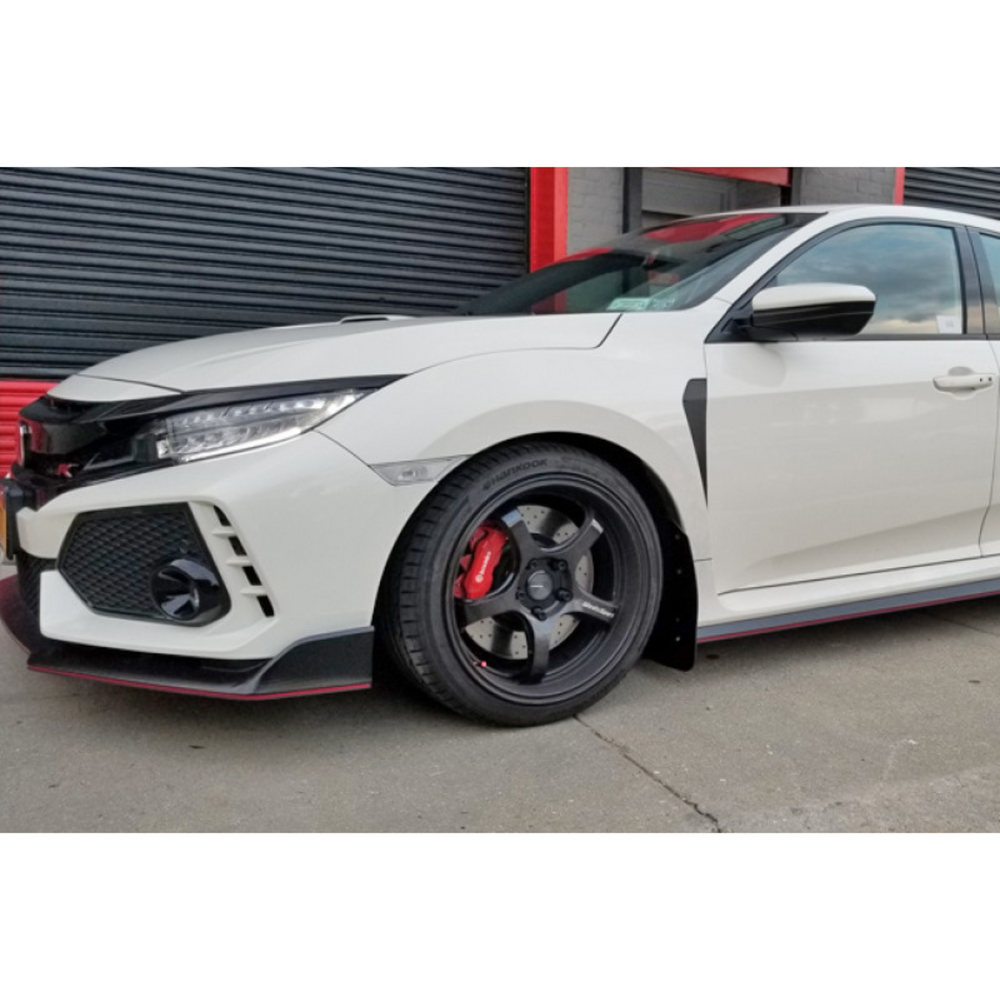 Rally Armor 17-18 Honda Civic Type R (Type R Only) UR Red Mud Flap w ...