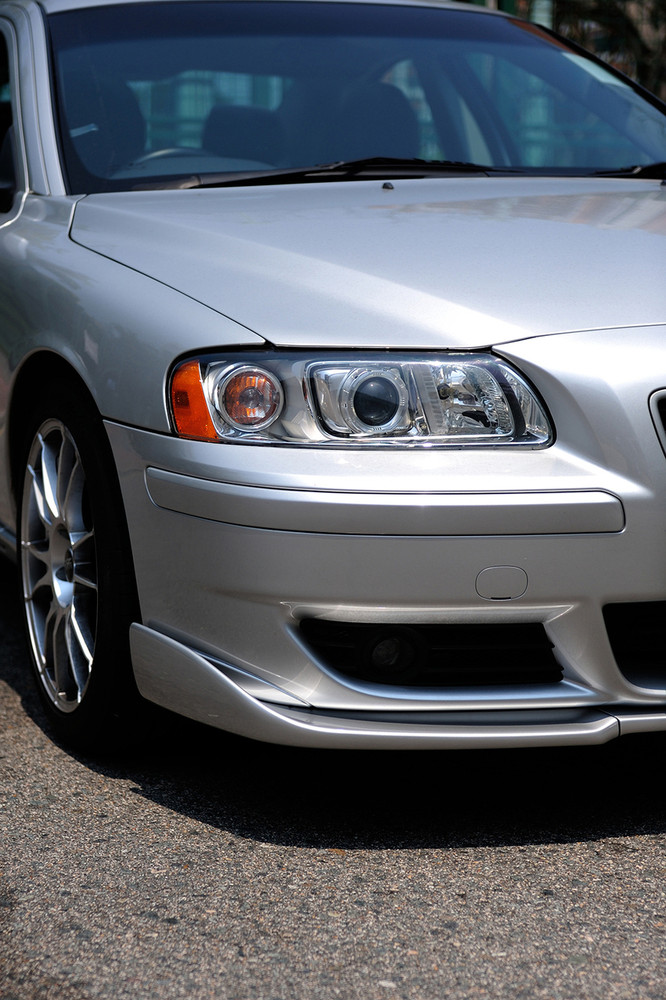 Carbon Fiber Front Lower Lip Spoiler, Volvo S60R/V70R, 3-piece - ViVA ...