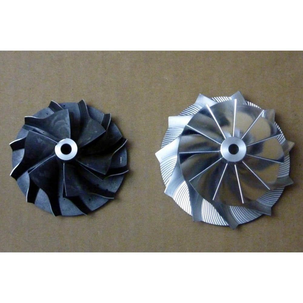 Turbo Billet 11-Blade Hybrid K24 Compressor Wheel, Volvo S60R/V70R ...