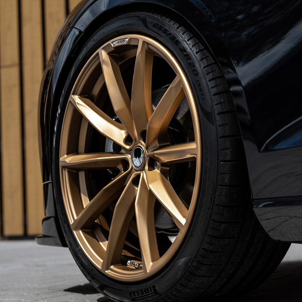 Heico Volution X Wheel, Gold Bronze Matte, 20x9.0" - ViVA Performance
