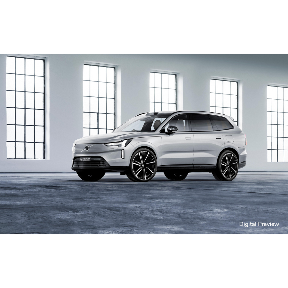 Heico Volution VII Forged Diamond-Cut Black 23" Wheel Package, Volvo ...