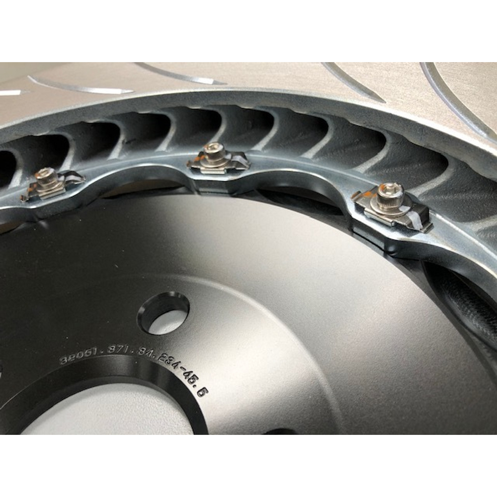 Rotora Performance Slotted Brake Rotor Upgrade, Volvo S60/V60 Polestar ...