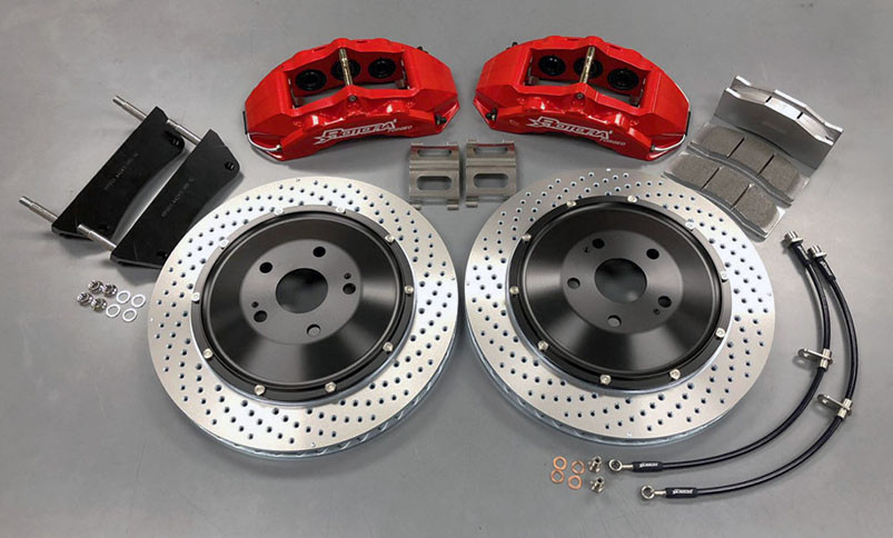 Rotora Street Challenge Front Big Brake Kit, P3 Volvo - ViVA Performance