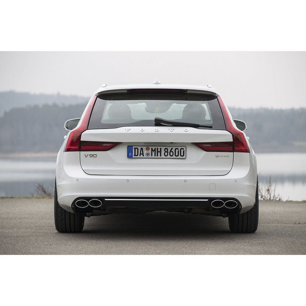 Heico Quad Tip Sport Exhaust w/ Electronic Flap Control, Volvo S90/V90 ...