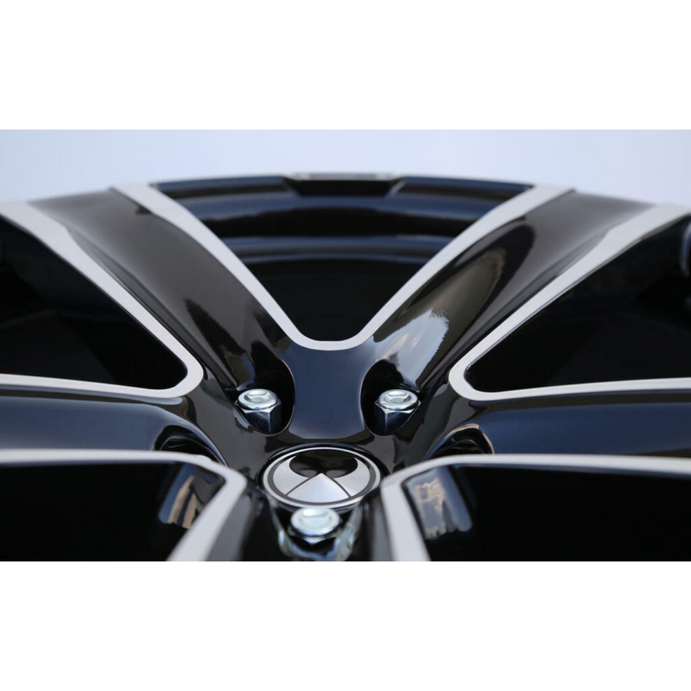 Heico Volution V Wheel, Diamond-Cut Black 21x9.0", 2021+ Polestar 2 ...