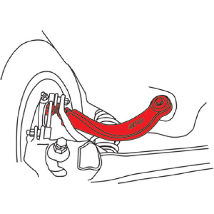 Camber Adjustable Rear Control Arm, S40/V50, C30/C70 (Single Unit ...