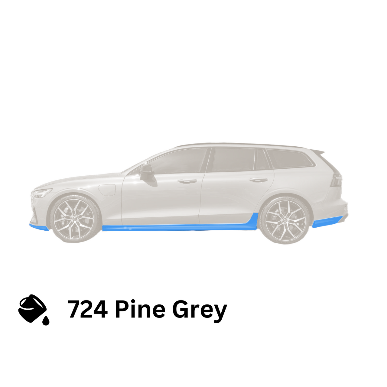 Genuine Volvo Exterior Styling Kit, 726 Birch Light, Volvo S60/V60 ...