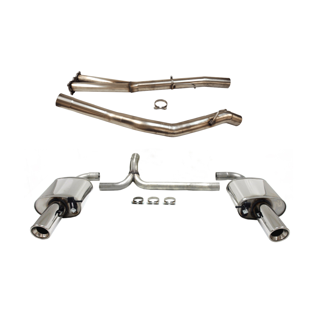 Sport Cat-Back Performance Exhaust, Volvo XC70 T6 - ViVA Performance