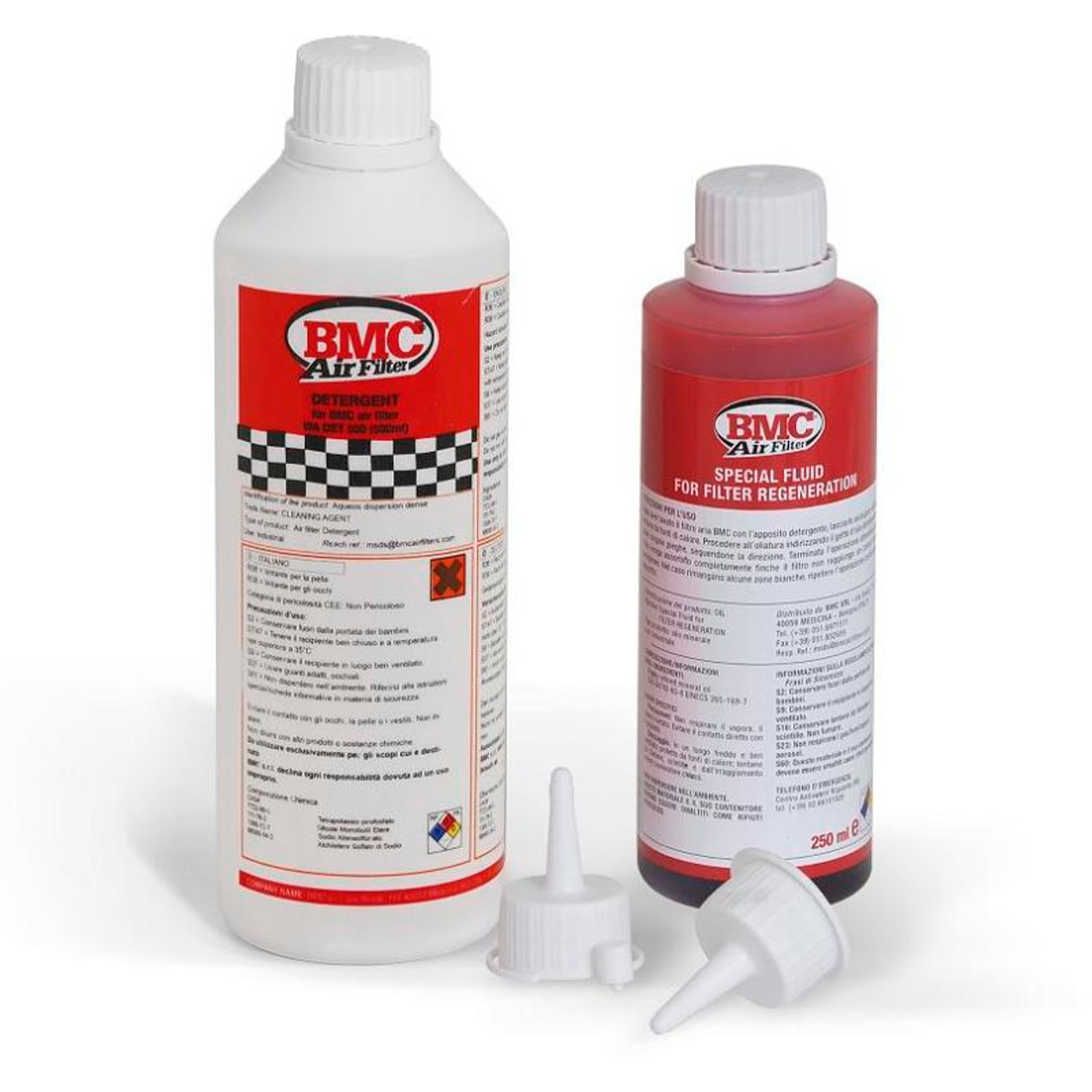 BMC WA250-500 Filter Washing Kit, 500ml Detergent & 250ml Oil Bottle ...