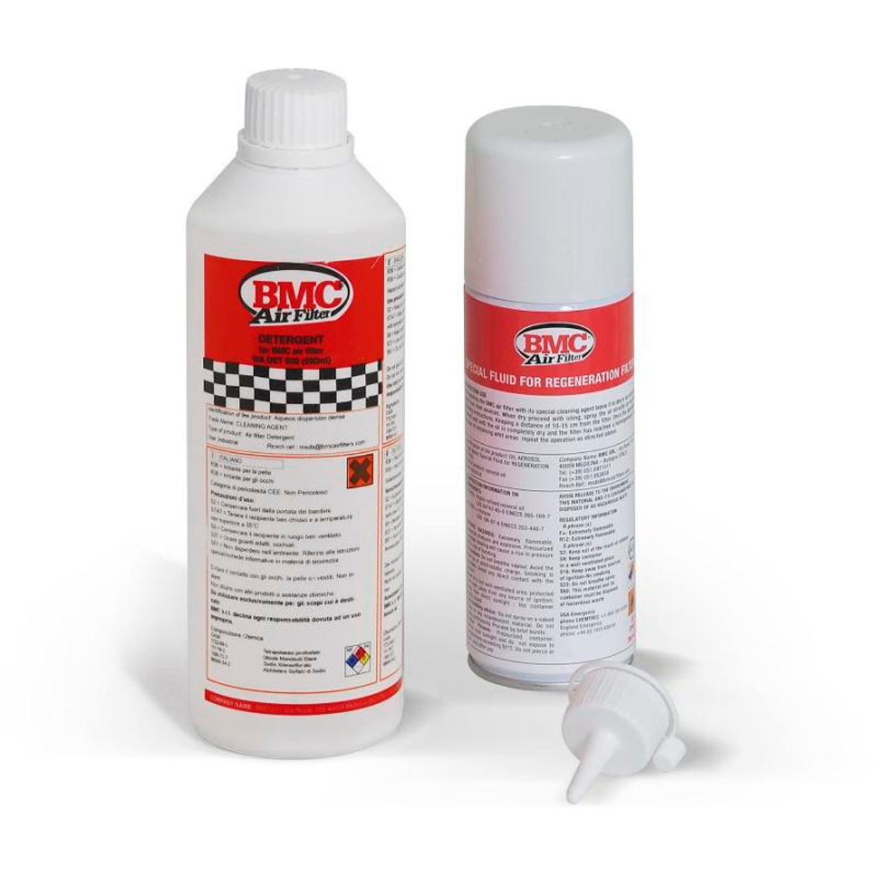 BMC WA200-500 Filter Washing Kit, 500ml Detergent & 200ml Oil Spray ...