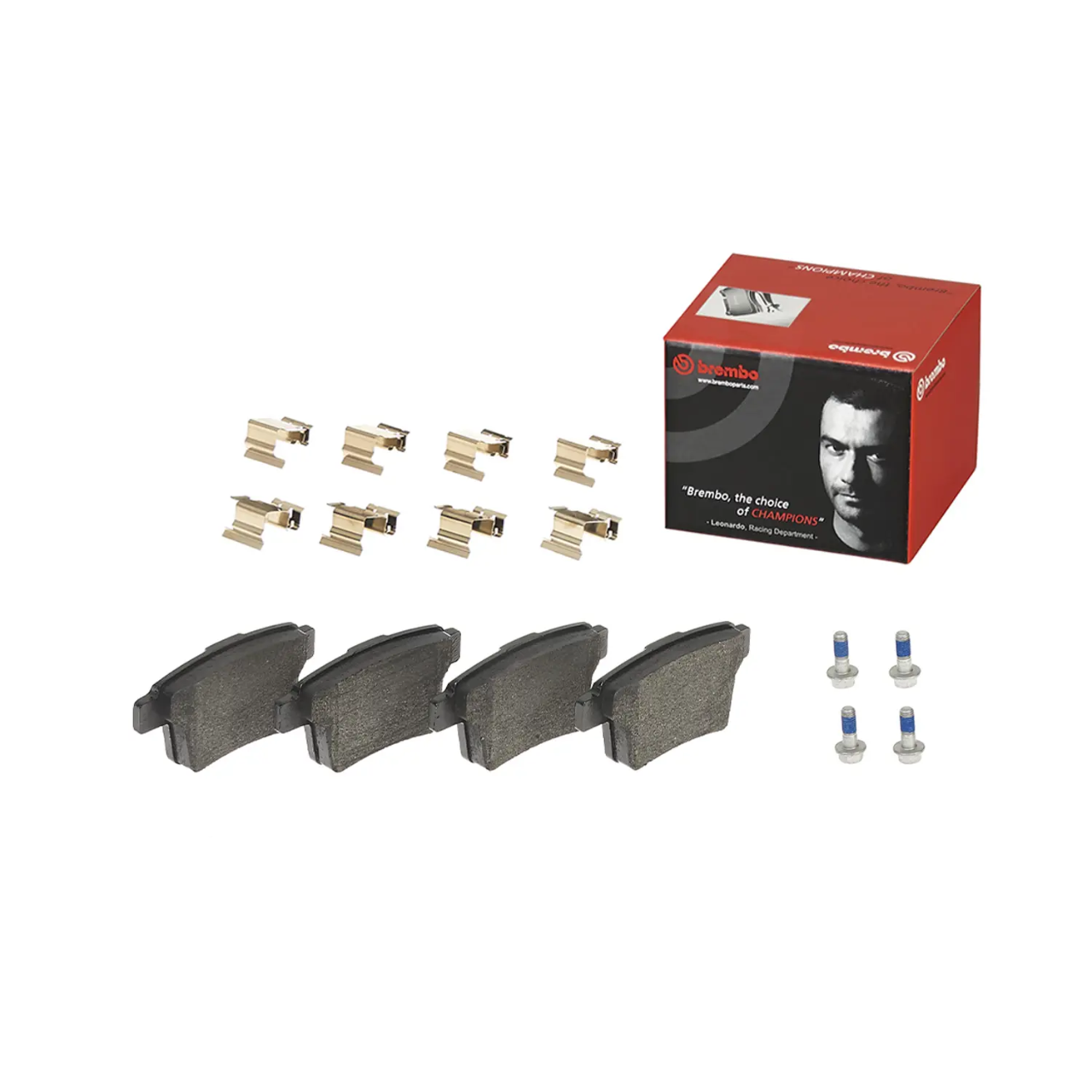 Brembo Premium Rear Low-Met Brake Pads, Ford Five Hundred 2005-2007 ...