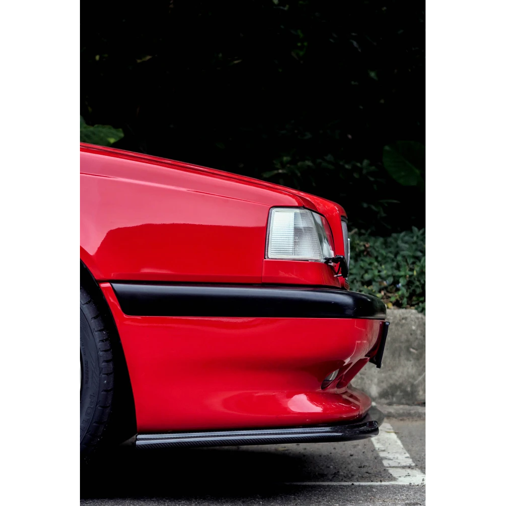 Carbon Fiber Hybrid 3-Piece Front Lower Lip Spoiler, Volvo 850 T-5R/R ...