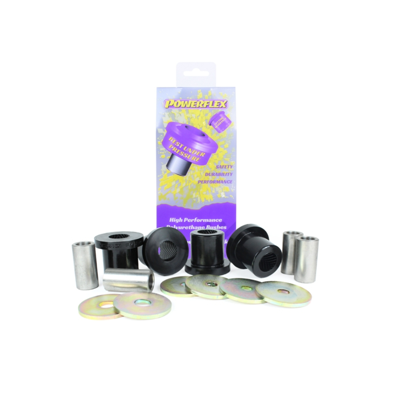 Powerflex PFF75K-302 Front Lower Comp Link Kit, Tesla Model 3 / Model Y