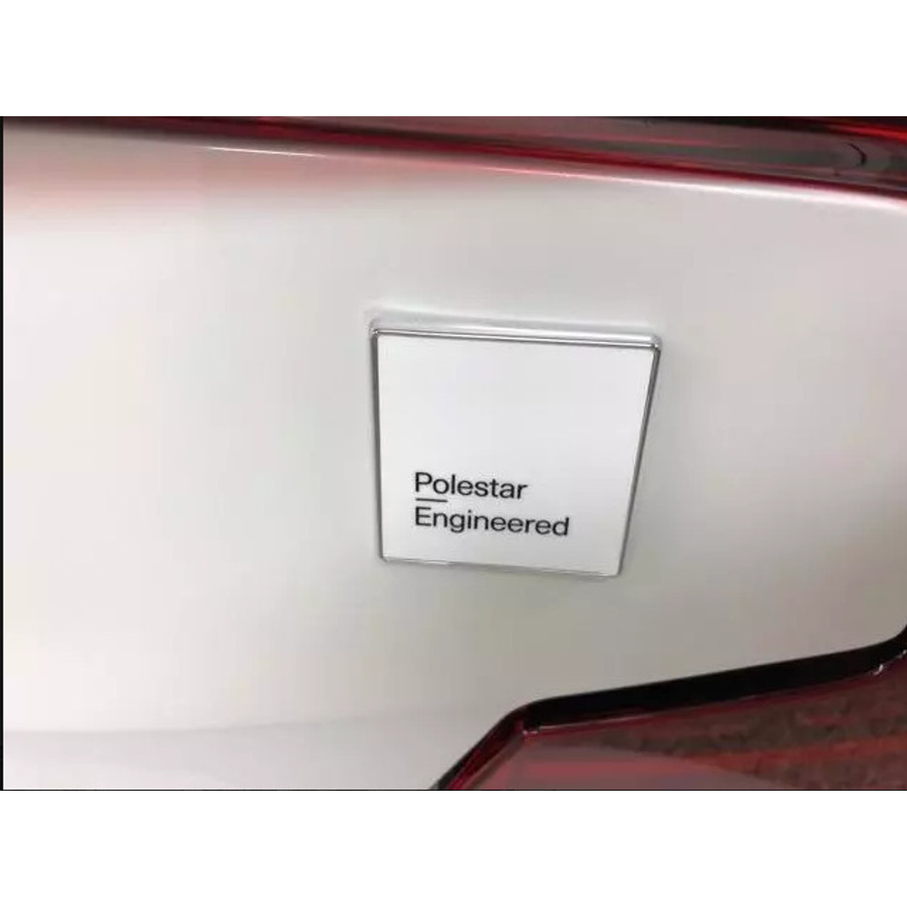 Genuine Volvo SPA S60 Rear Emblem, "Polestar Engineered" text - ViVA ...