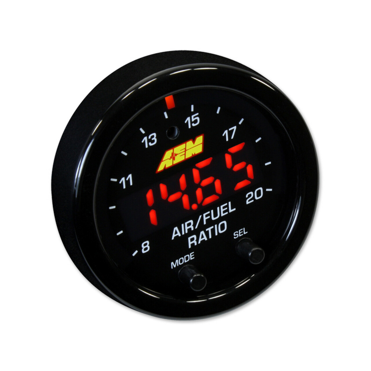 AEM X-Series Wideband UEGO AFR Sensor Controller Gauge Kit with X ...