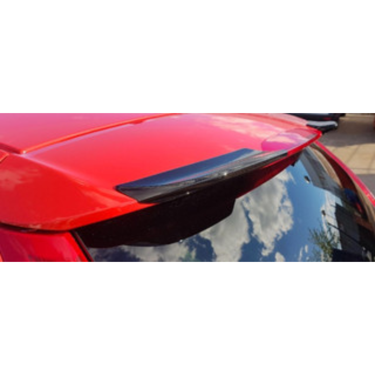 P3 V60 Polestar Rear Spoiler Winglets, Carbon Fiber - ViVA Performance