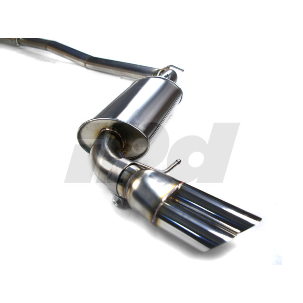 iPd Oval Tube Catback Exhaust System, Volvo S60R/V70R - ViVA Performance