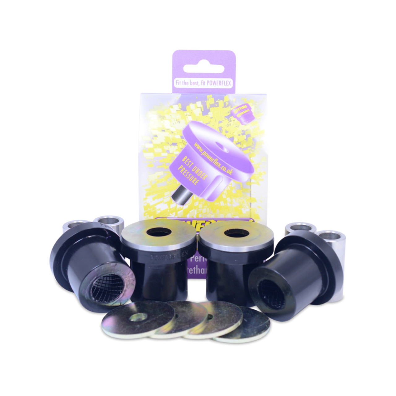 Powerflex PFF75K-302 Front Lower Comp Link Kit, Tesla Model 3 / Model Y