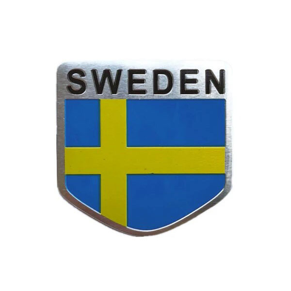 Aluminum "Sweden" Badge - ViVA Performance
