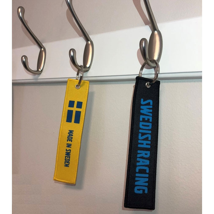 Sweden Jet Tag Key Chains - ViVA Performance