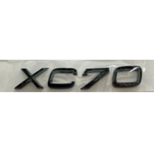 "XC70" Emblem, Gloss Black - ViVA Performance