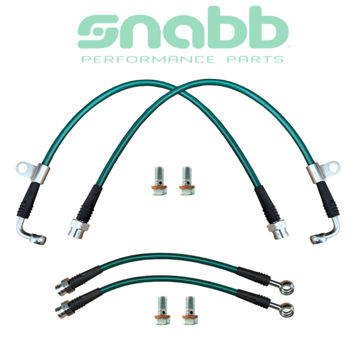 Snabb Stainless Steel Brake Line Kit, Volvo V90CC, XC60/XC90 w/ Air ...