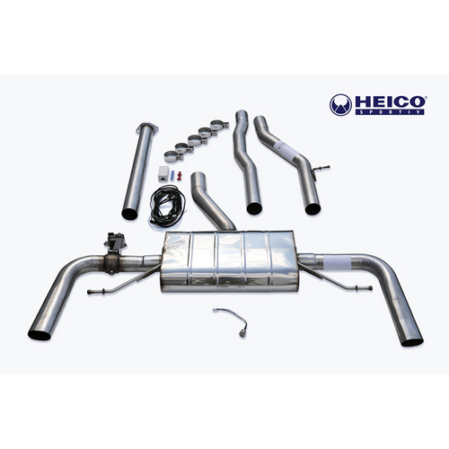 Heico Sport Exhaust System w/ Electronic Flap Control, Volvo XC90 T8 ...