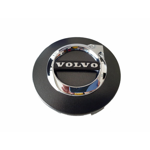 Alloy Wheel Center Cap Set, Dark Grey - ViVA Performance