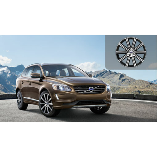 20x8" Titania II Wheel, Diamond Cut/Gloss Black - ViVA Performance