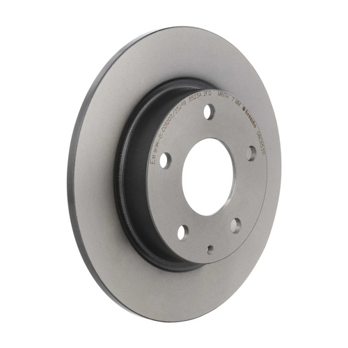 Brembo 08.C653.11 Prime UV Coated Rear Brake Rotor, Mazda 3 2014–2022 ...