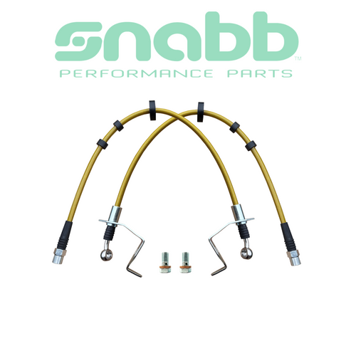 Snabb Stainless Steel Front Brake Line Kit, Volvo XC60 Polestar ...
