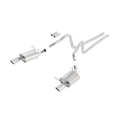Borla 140375 11 14 Ford Mustang 37l 6cyl S Type Catback Exhaust