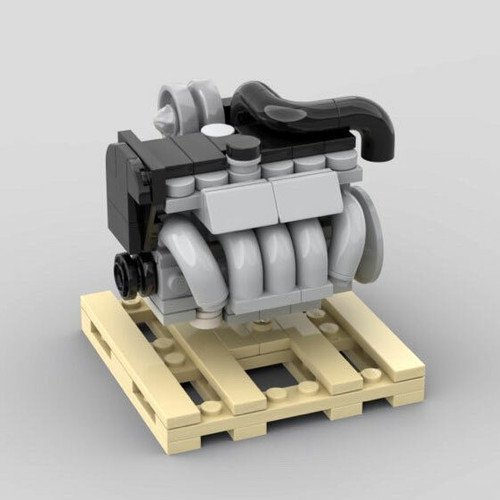 Lego Whiteblock 5-Cylinder Crate Engine - ViVA Performance