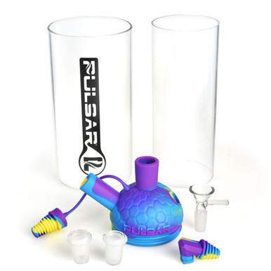 gravity bong w/ cartridge adapter