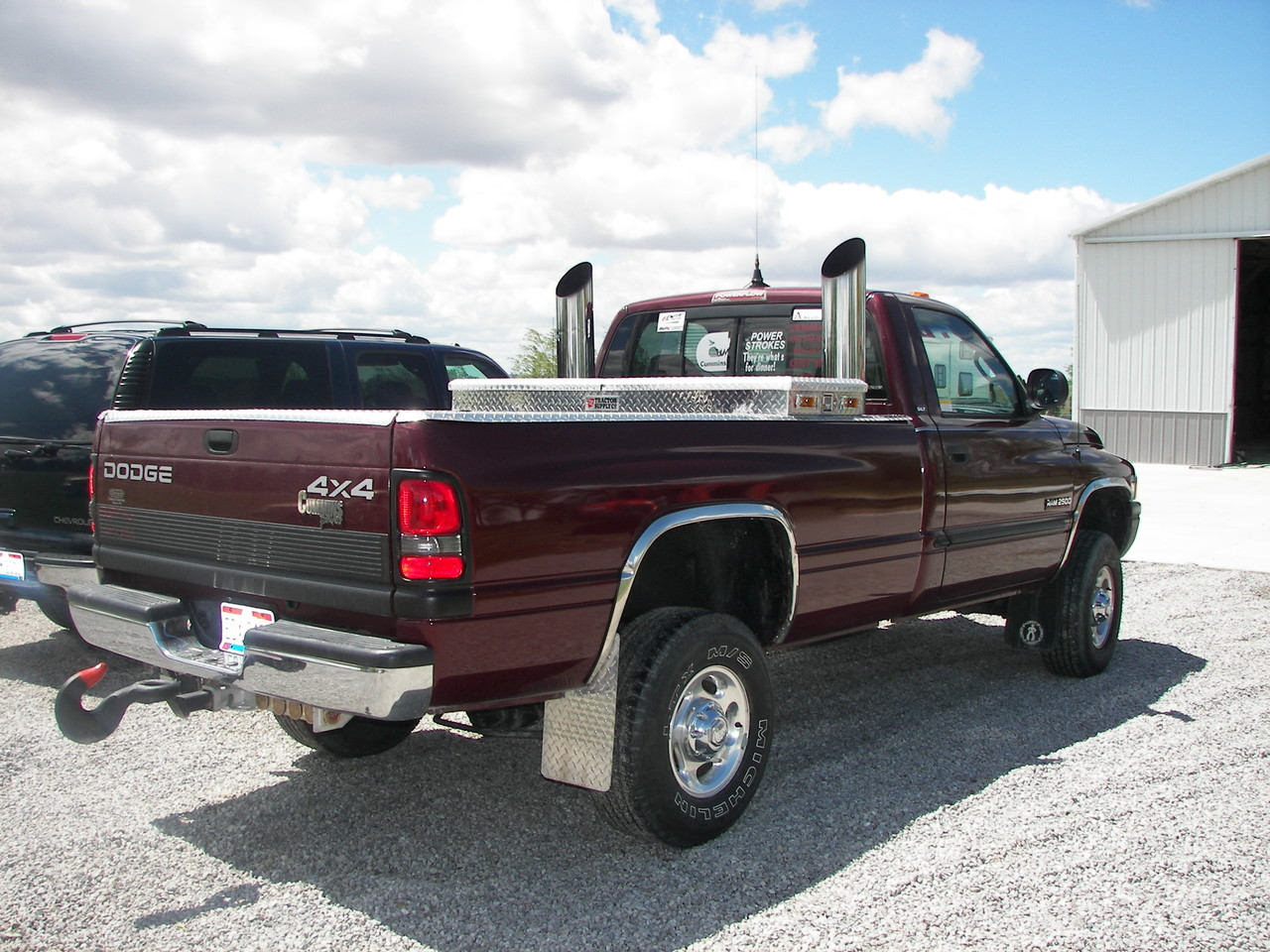 Chrome 7" Mitre Stack Angle Cut 7" x 36" with 5" OD Base