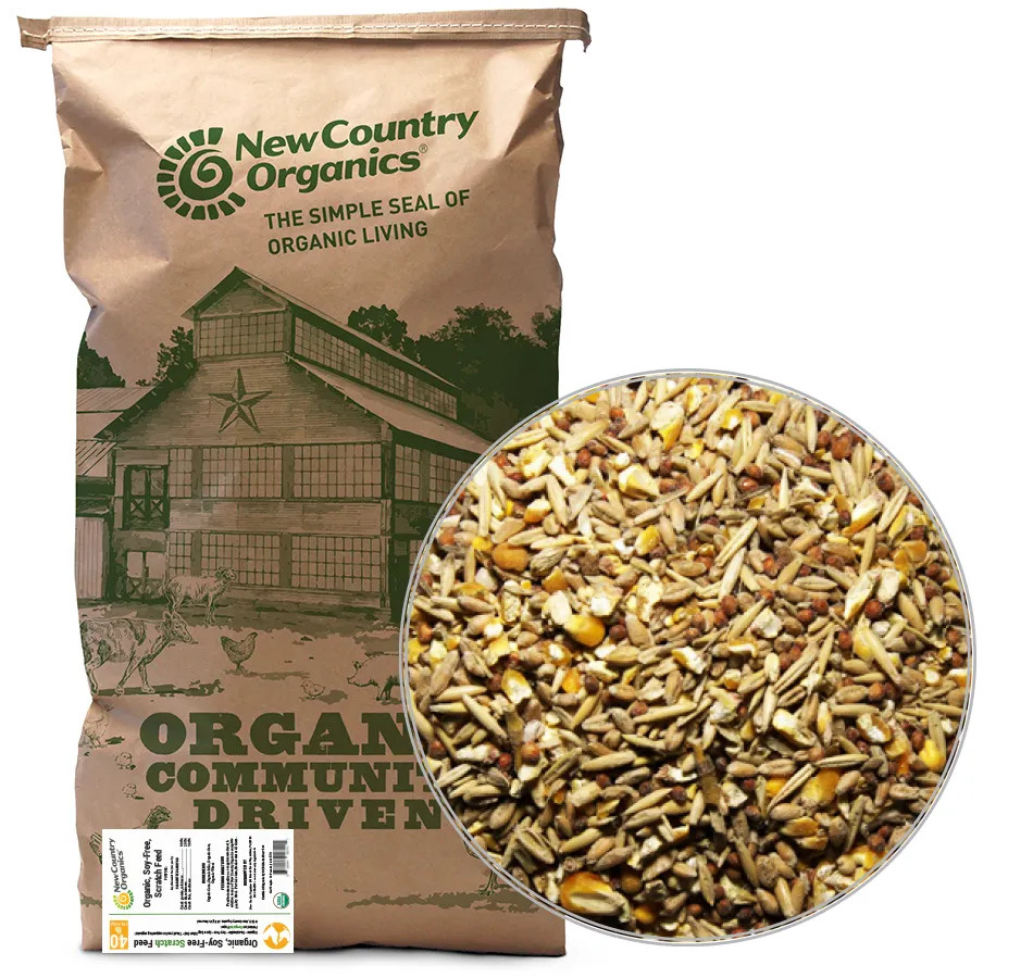 New Country Organics Scratch Feed 40# - Growing Trade Pet & Plant