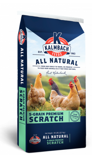 Kalmbach 5-Grain Chicken Scratch 50# - Growing Trade Pet & Plant