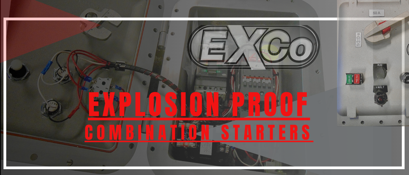 Motor Control Starters And Contactors Explosion Proof Combination